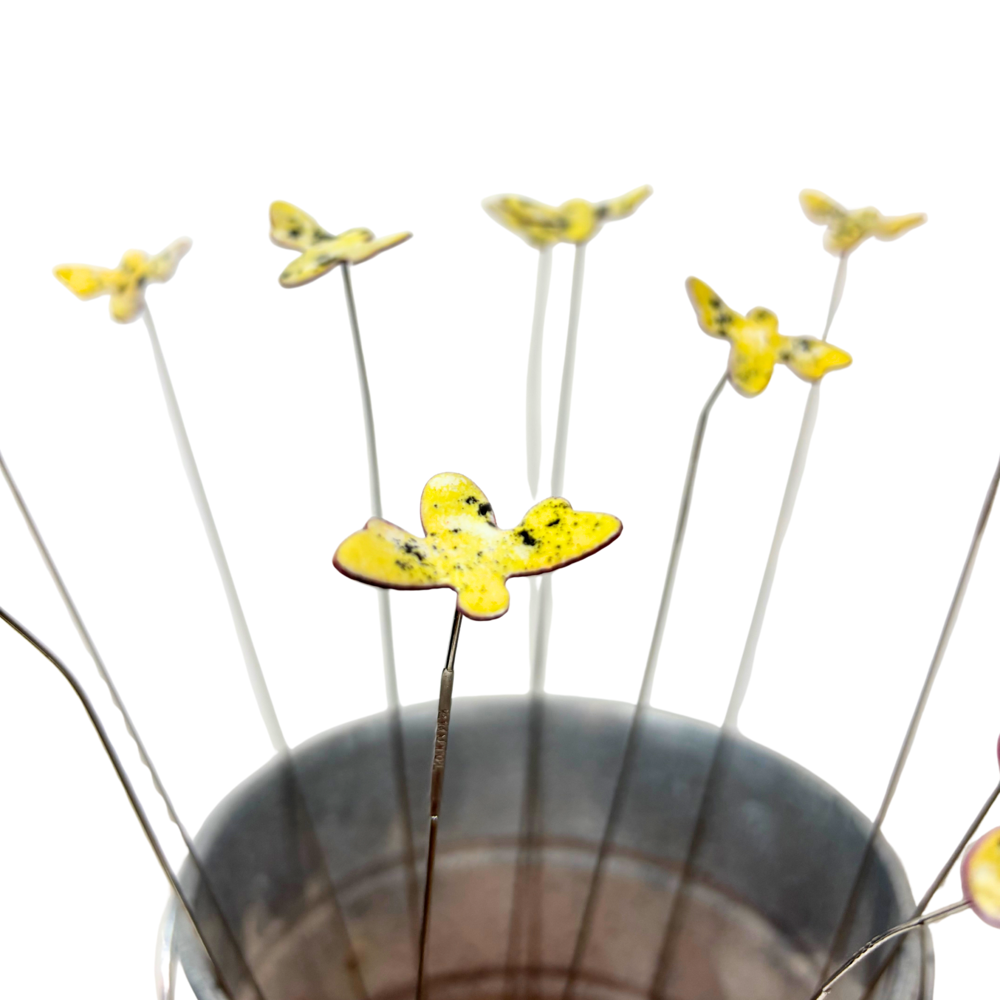 *NEW* Small Enamel Copper Bees
